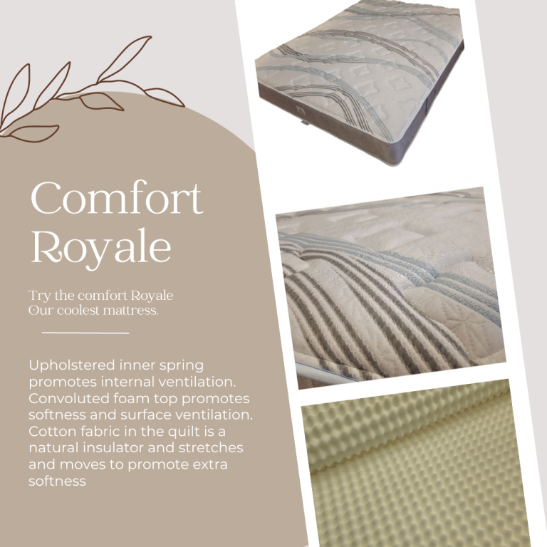 Comfort Royale Mattress – Supercraft Bedding