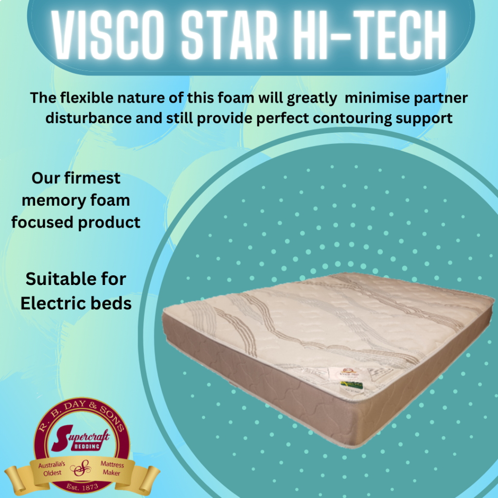 Visco Star-Hi Tech Mattress – Supercraft Bedding