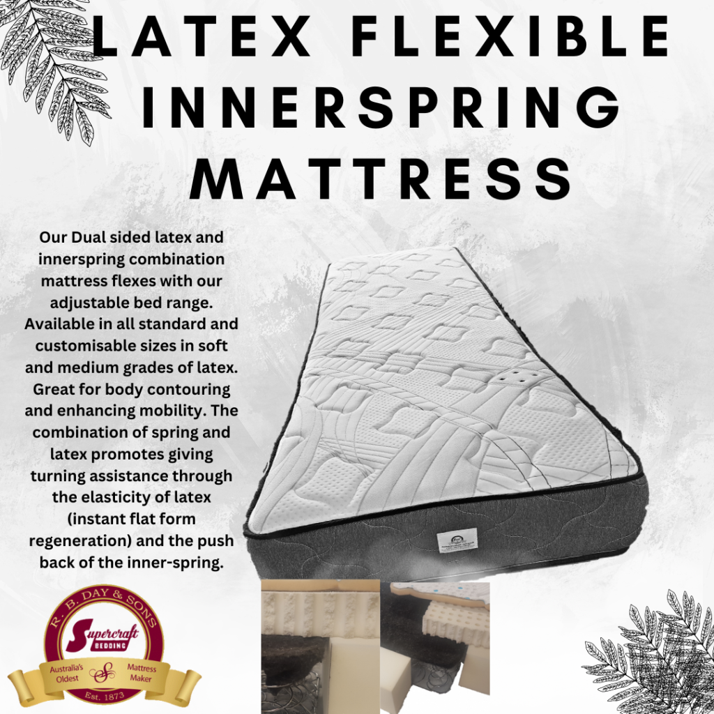 Latex Flexible Innerspring Mattress – Supercraft Bedding