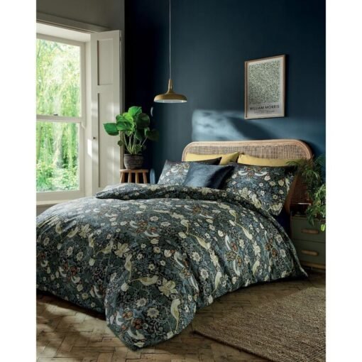 William Morris – Strawberry Thief- Quilt Cover set – Supercraft Bedding